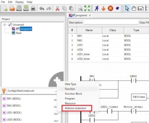 OpenPLCでラダー図とArduinoスケッチを共存させて、ラダー図からステッピングモータを動作させる実験(Raspberry Pi Pico W使用) | 電子工作と制御ソフト