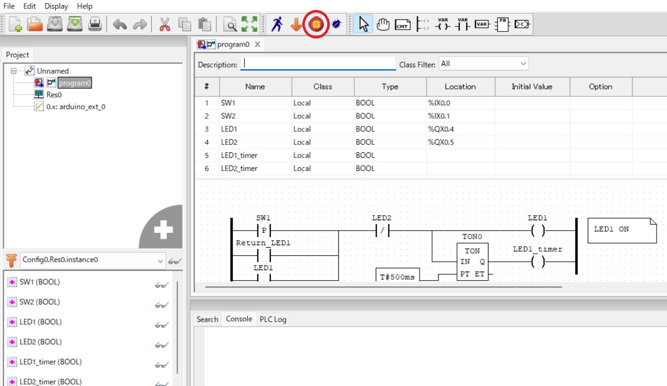 OpenPLCでラダー図とArduinoスケッチを共存させて、ラダー図からステッピングモータを動作させる実験(Raspberry Pi Pico W使用) | 電子工作と制御ソフト